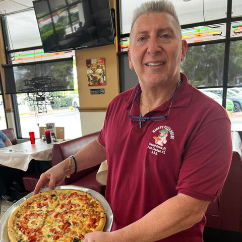 MANNY MANOLAS: A GRIDIRON AND GREEK KITCHEN LEGEND | Manny's Pizza House